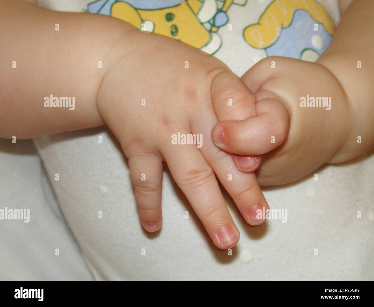 Hand of Baby, São Paulo, Brazil Stock Photo - Alamy