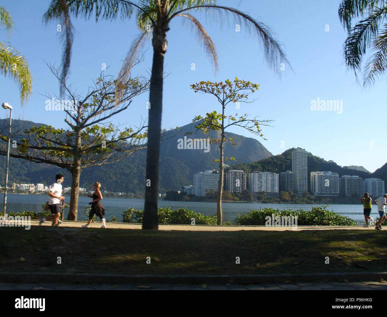Rodrigo de Freitas Lake, Rio de Janeiro, Brazil Stock Photo - Alamy
