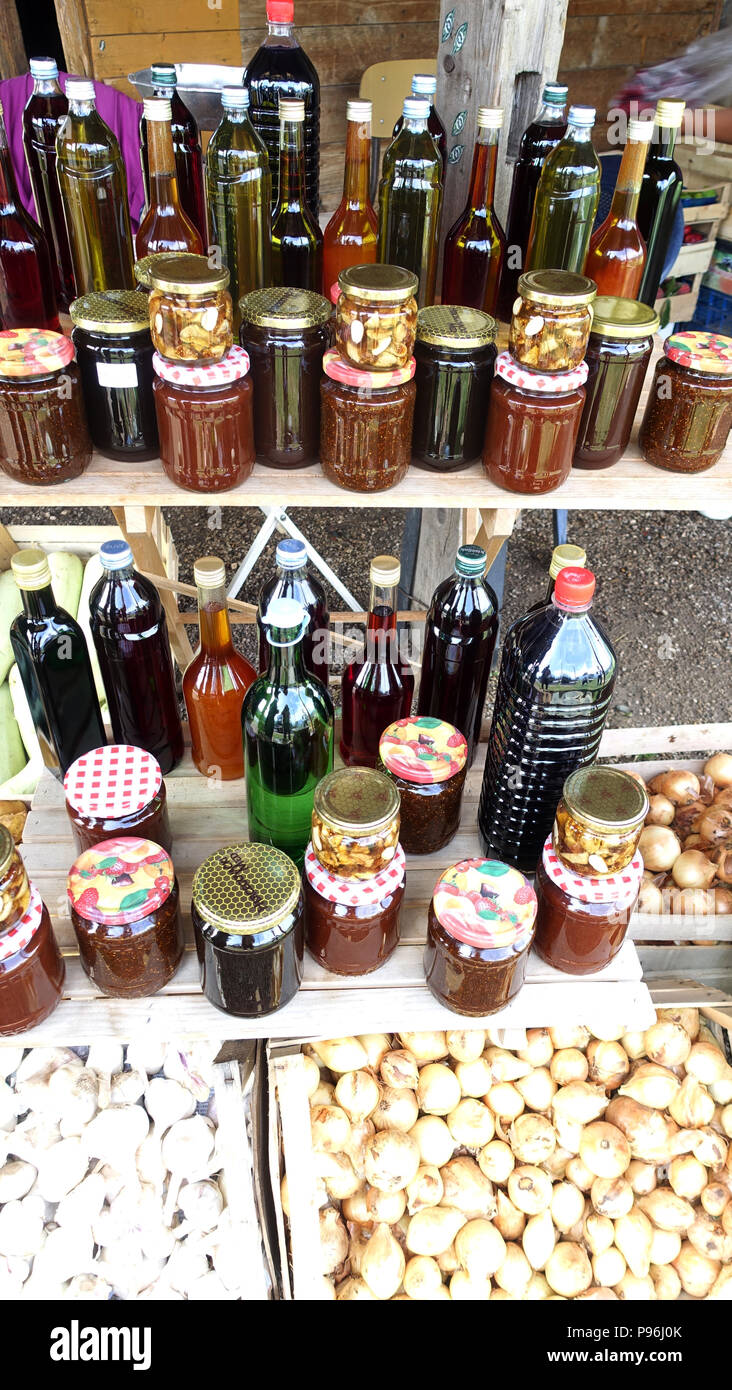 Market in Mostar, Bosnia and Herzegovina, Balkans, Europe Stock Photo ...