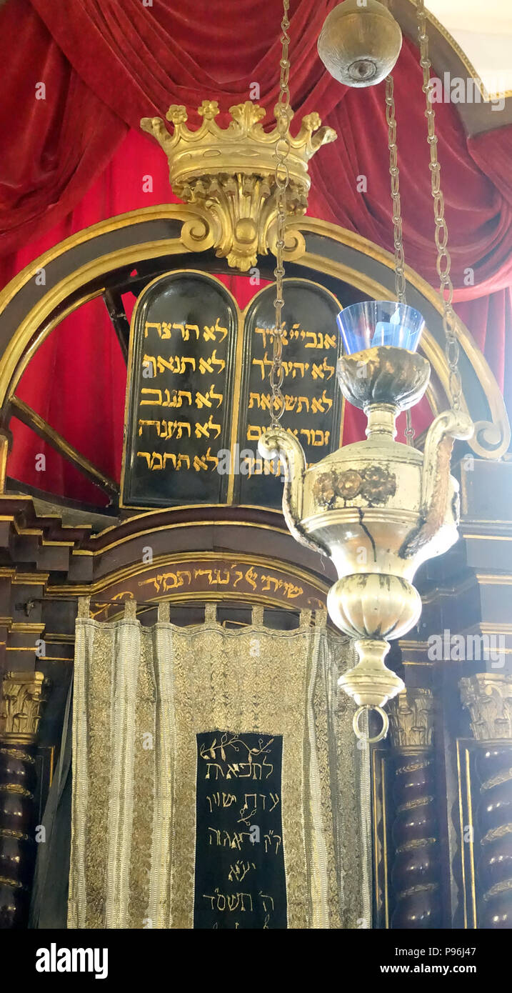 Old synagogue interior detail hi-res stock photography and images - Alamy