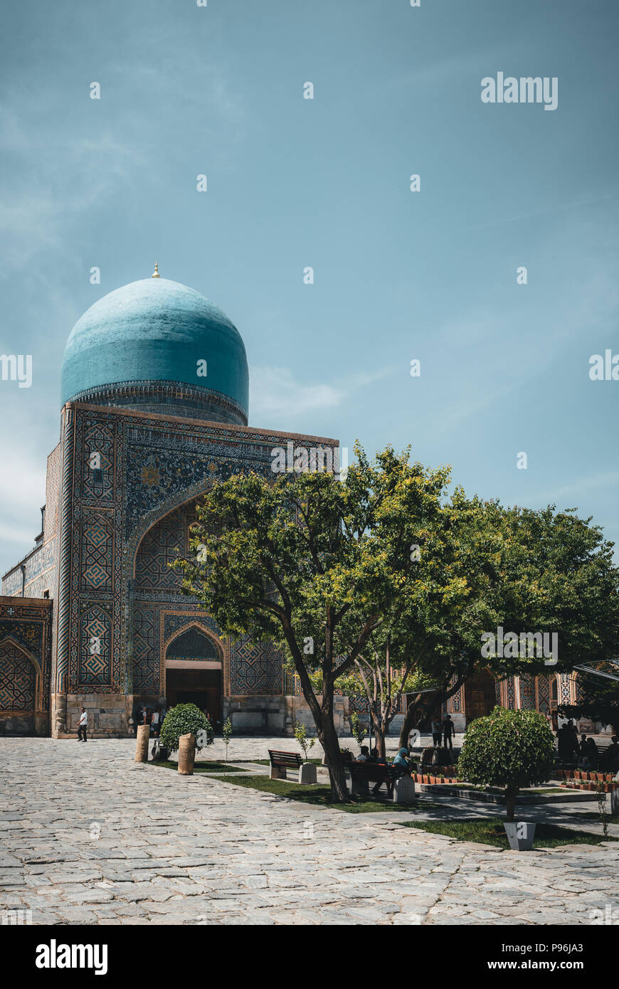 Uzbekistan samarkand on silk hi-res stock photography and images - Alamy