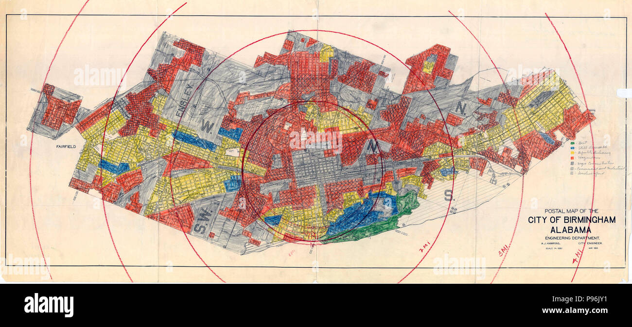 Redlining map hi-res stock photography and images - Alamy