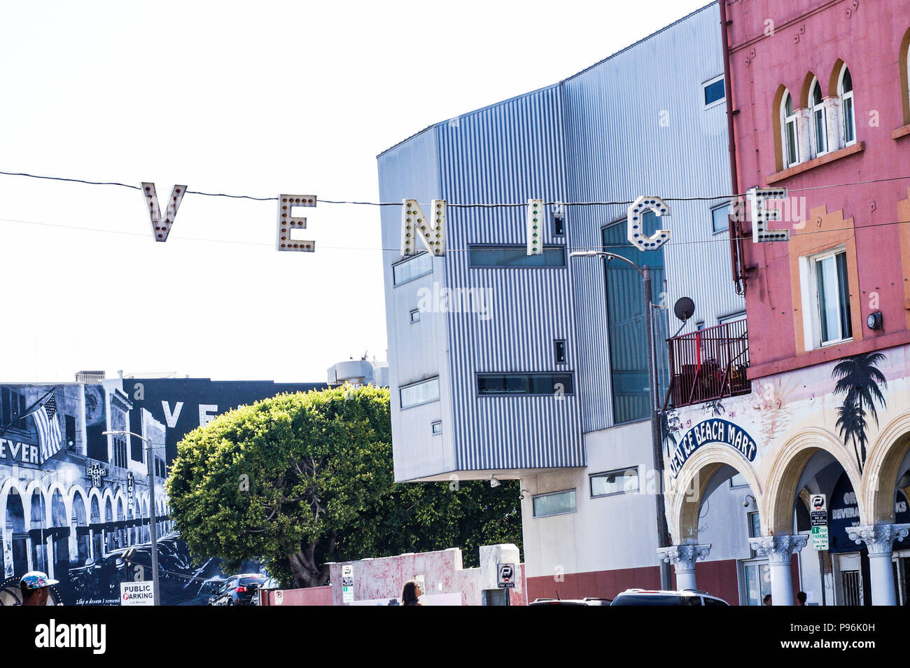 Venice california sign Stock Photo - Alamy