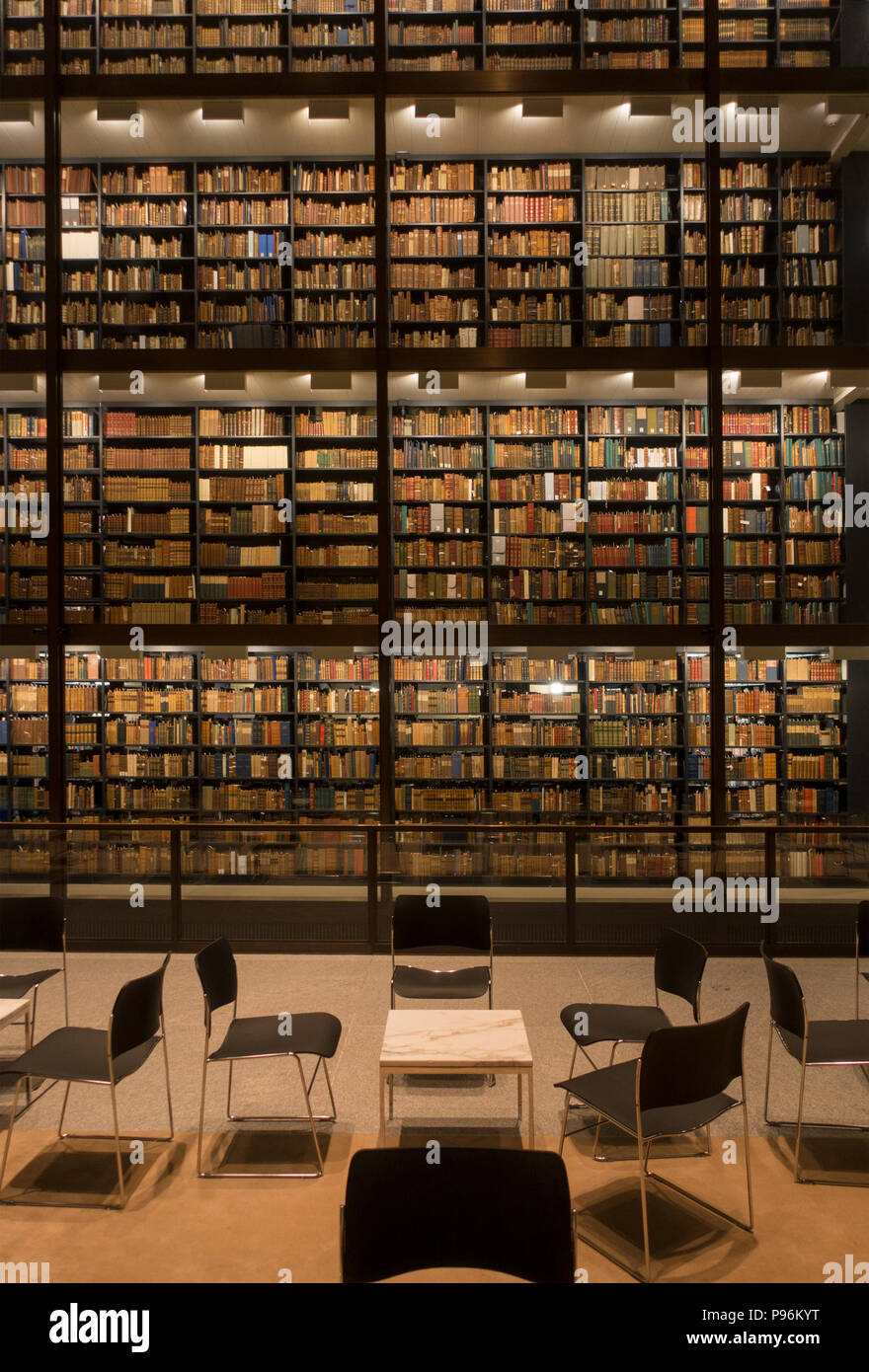 Beinecke rare book and manuscript library New Haven CT Stock Photo - Alamy