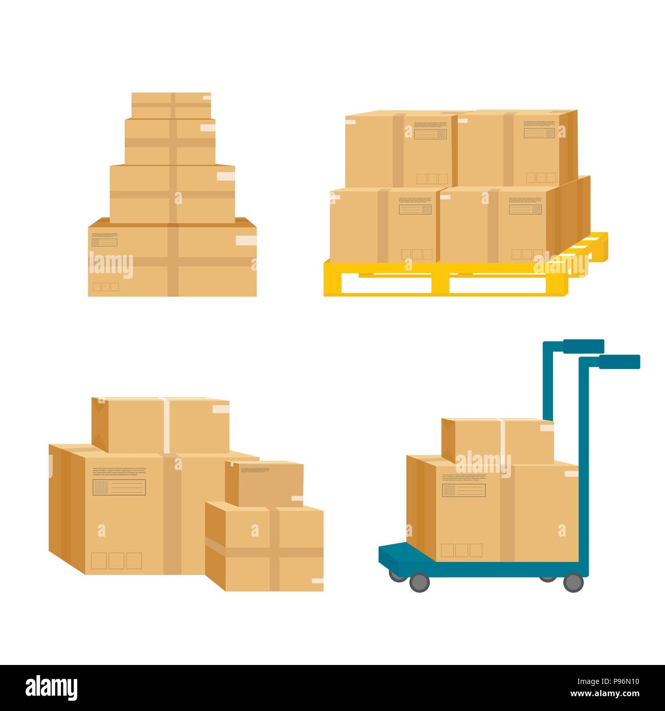Logistics and delivery icon service isolated on white background ...
