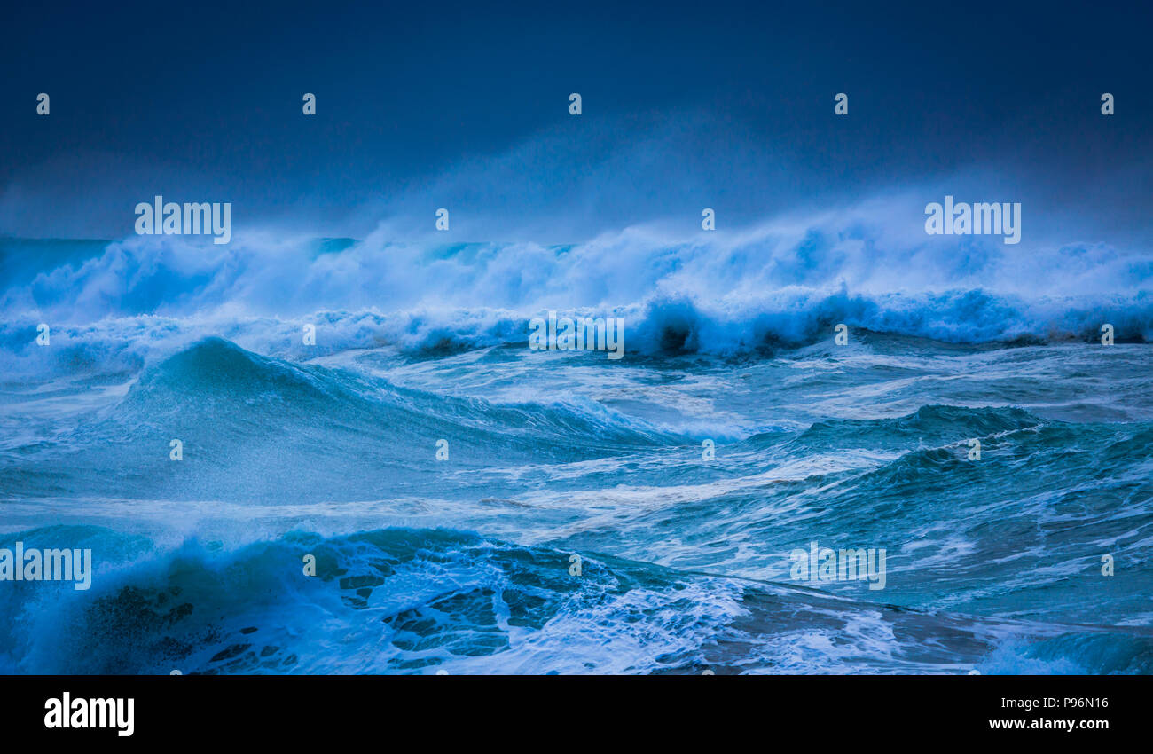 Point Reyes Ocean Waves Stock Photo - Alamy