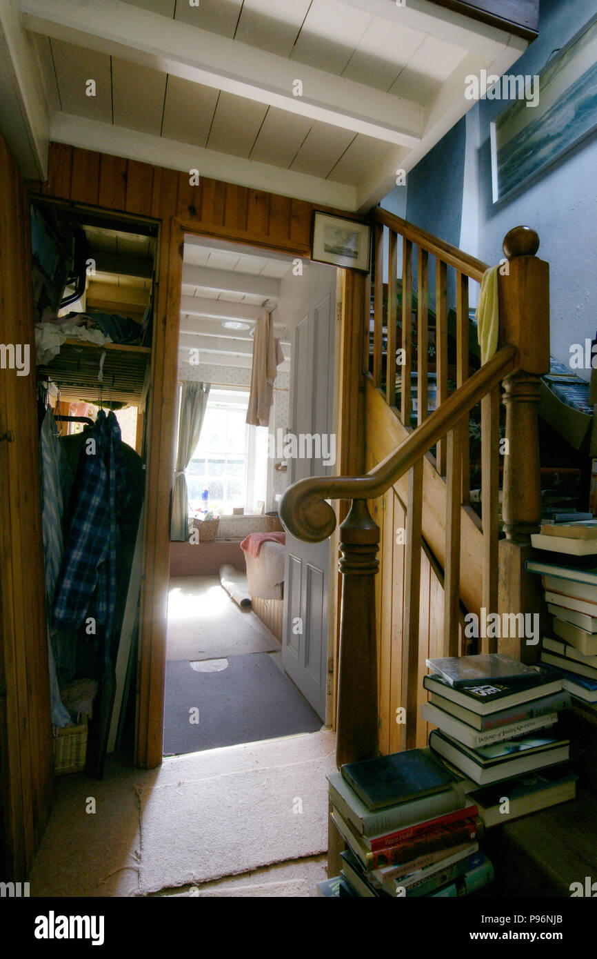 Cluttered , untidy but atmospheric rooms in old farm house full of ...