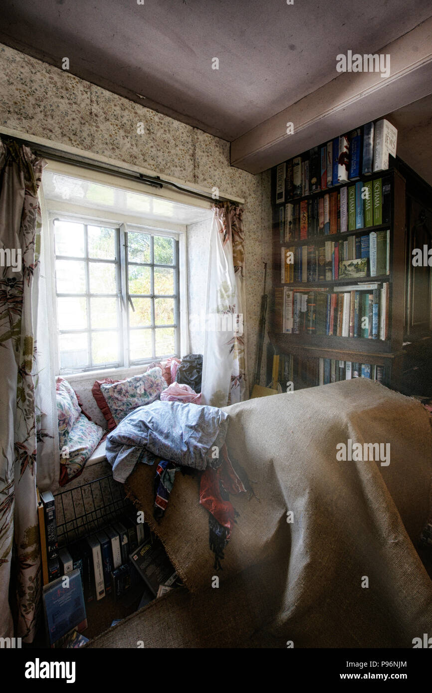 Cluttered , untidy but atmospheric rooms in old farm house full of ...