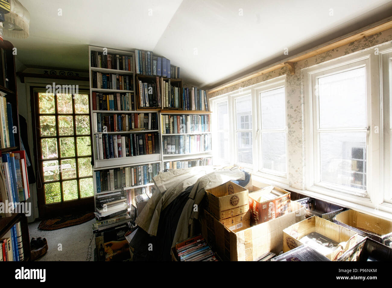 Cluttered , untidy but atmospheric rooms in old farm house full of ...