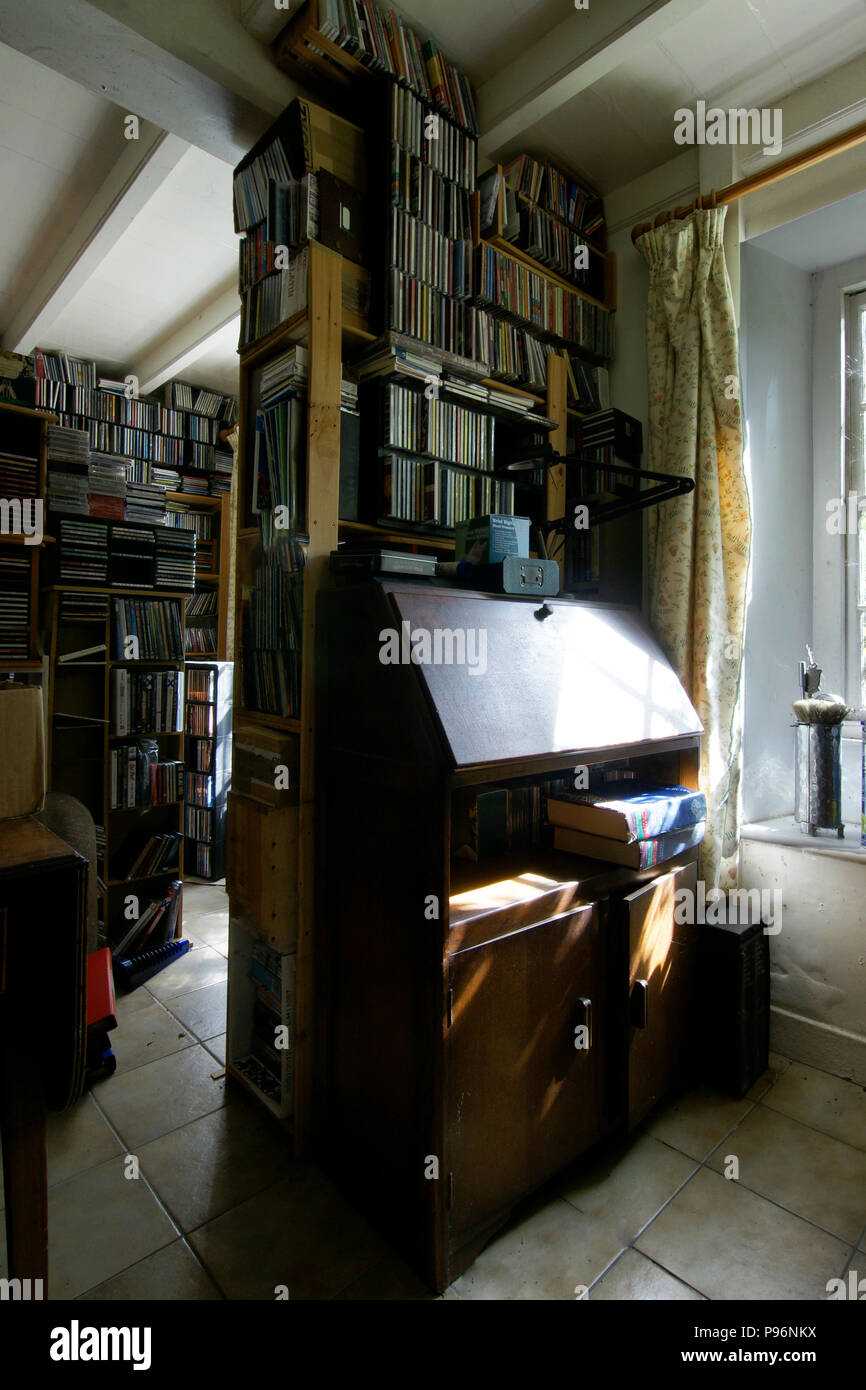 Cluttered , untidy but atmospheric rooms in old farm house full of ...