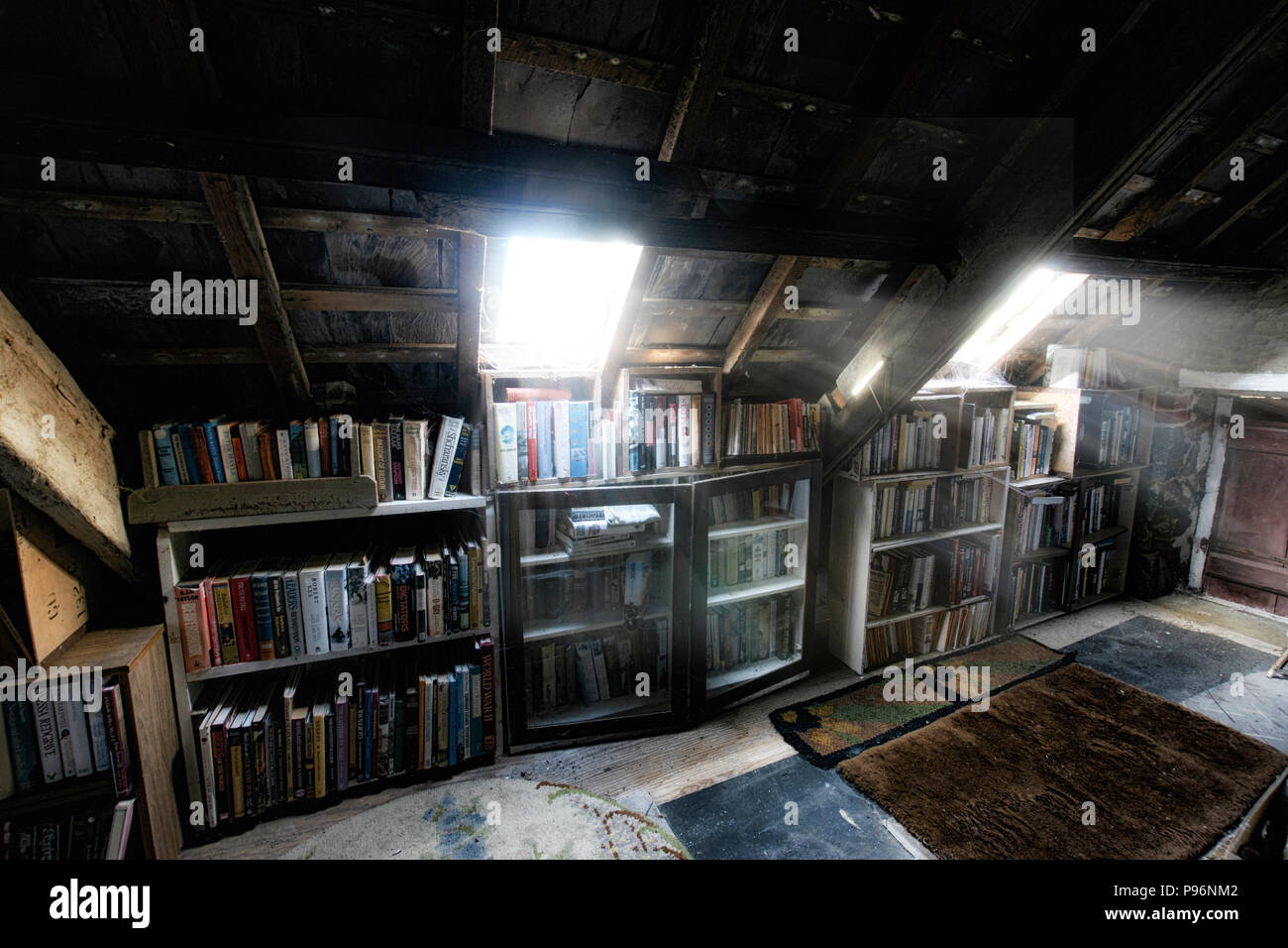 Cluttered , untidy but atmospheric rooms in old farm house full of ...