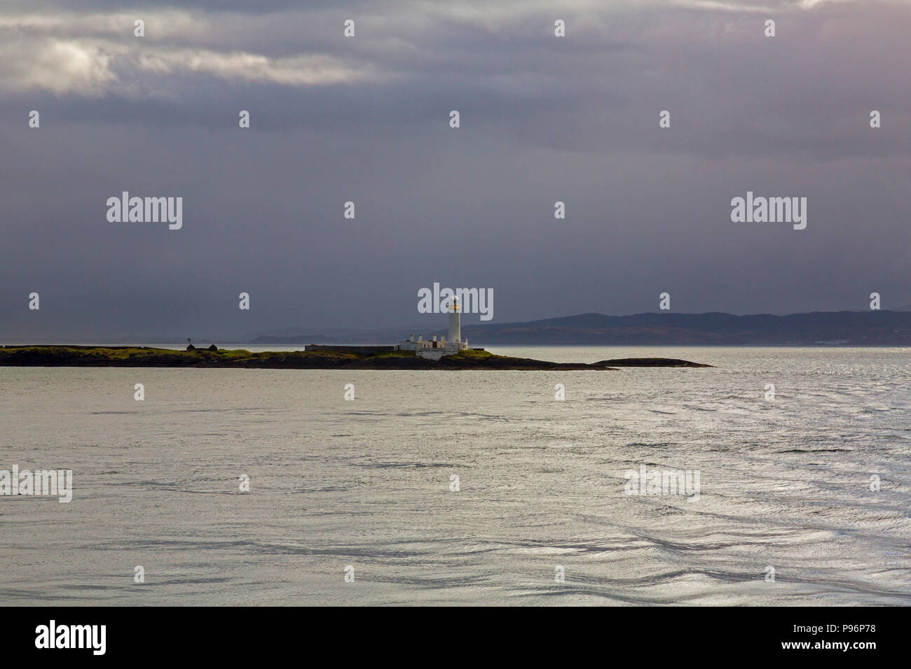 Lismore lighthouse on the tiny islet of Eilean Musdile is a common ...