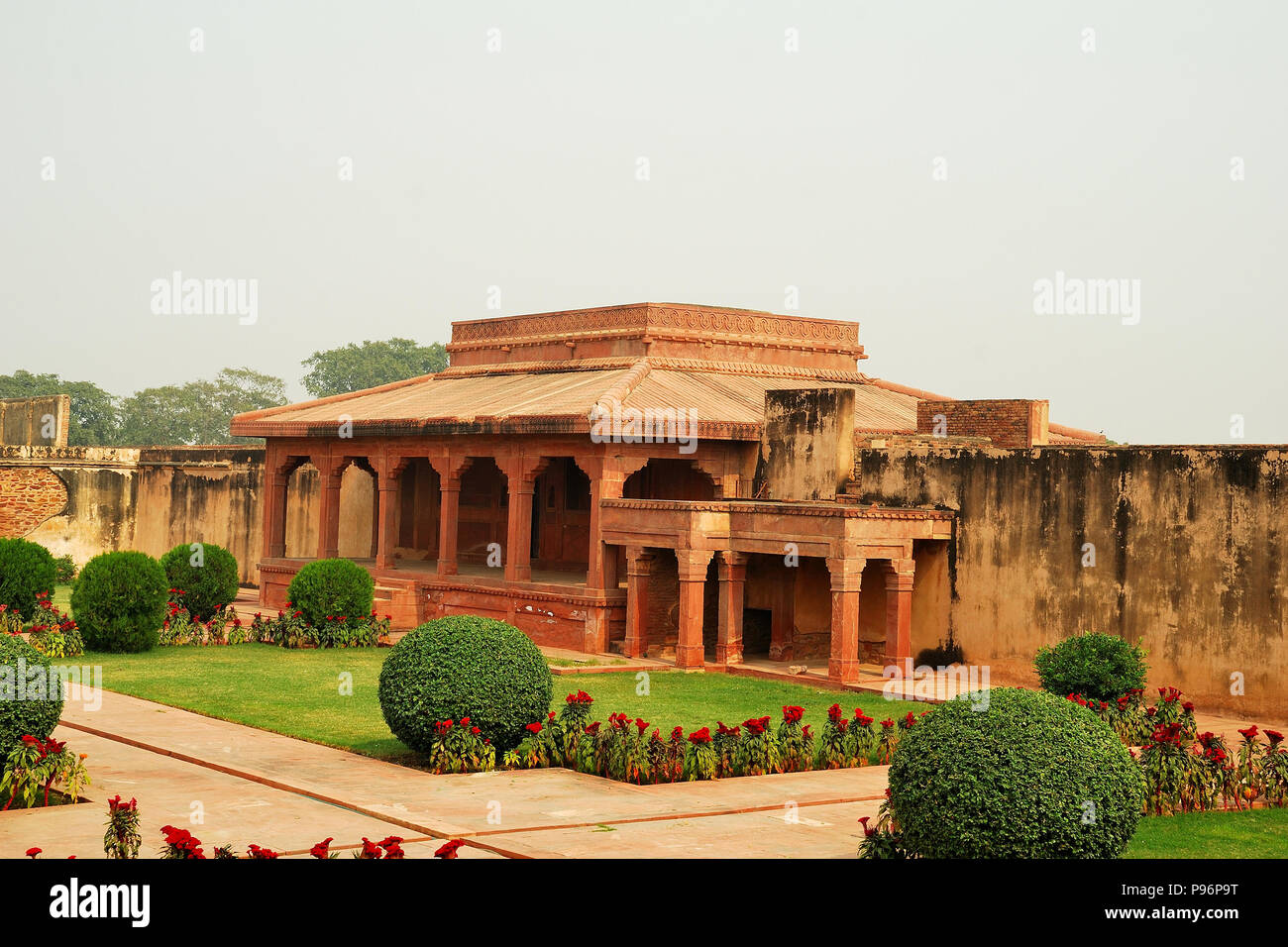 Diwan-i-Aam,a UNESCO World Heritage Site located at Fatehpur Sikri ...