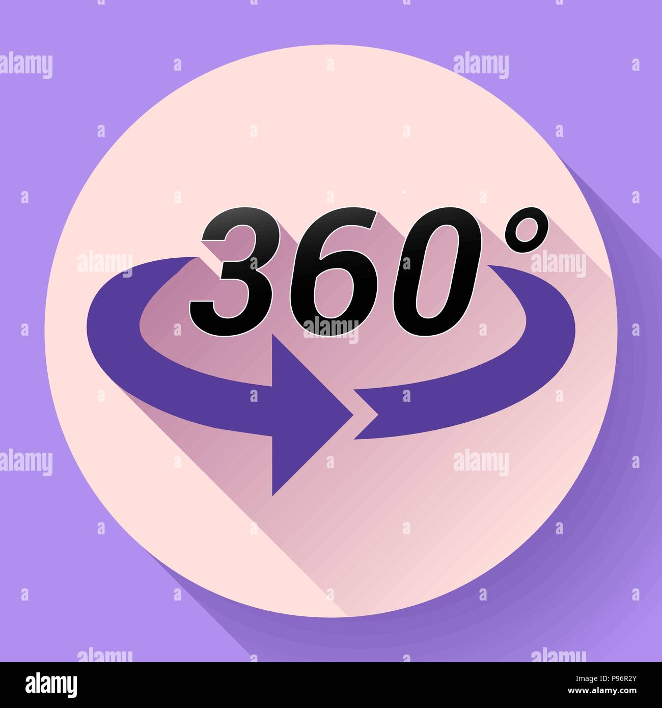 360 degree circle hi-res stock photography and images - Alamy