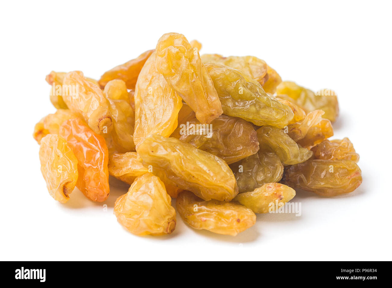 A bunch of raisins on a white background, isolated Stock Photo - Alamy