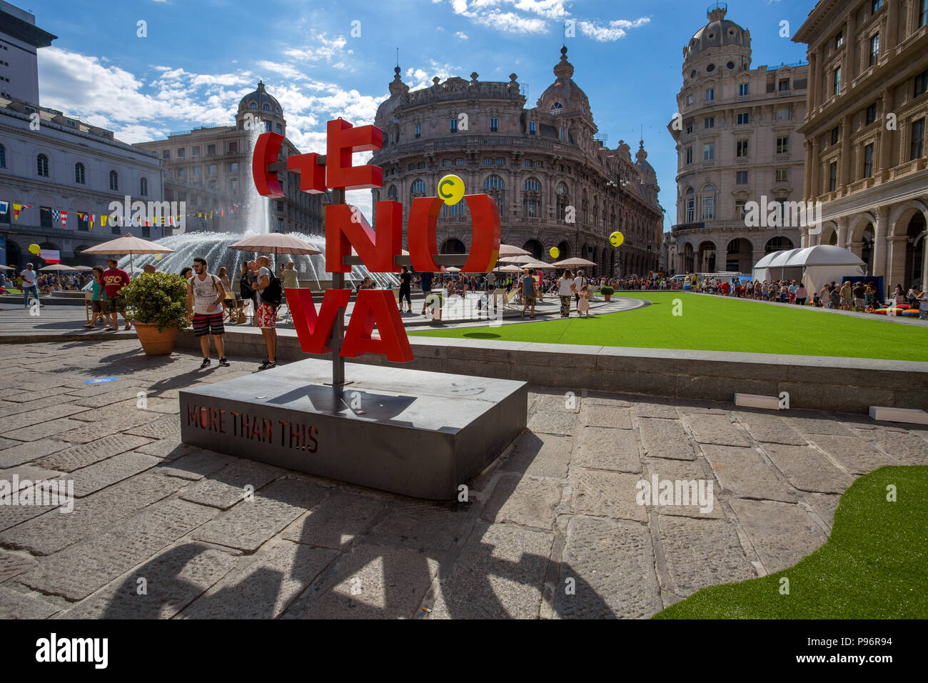 Piazza De Ferrari Square High Resolution Stock Photography and Images ...