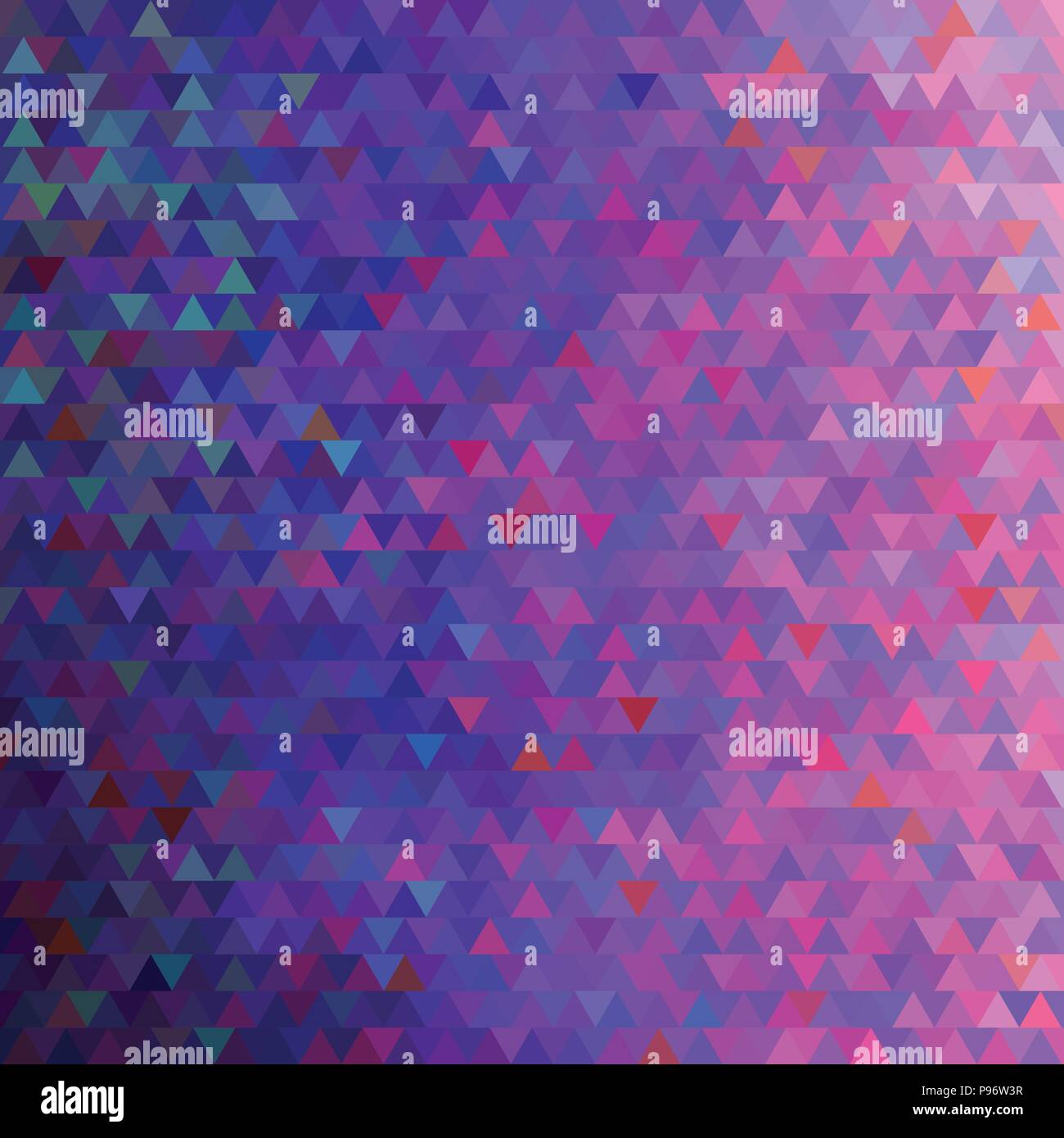 abstract vector geometric triangle background - purple and violet Stock ...