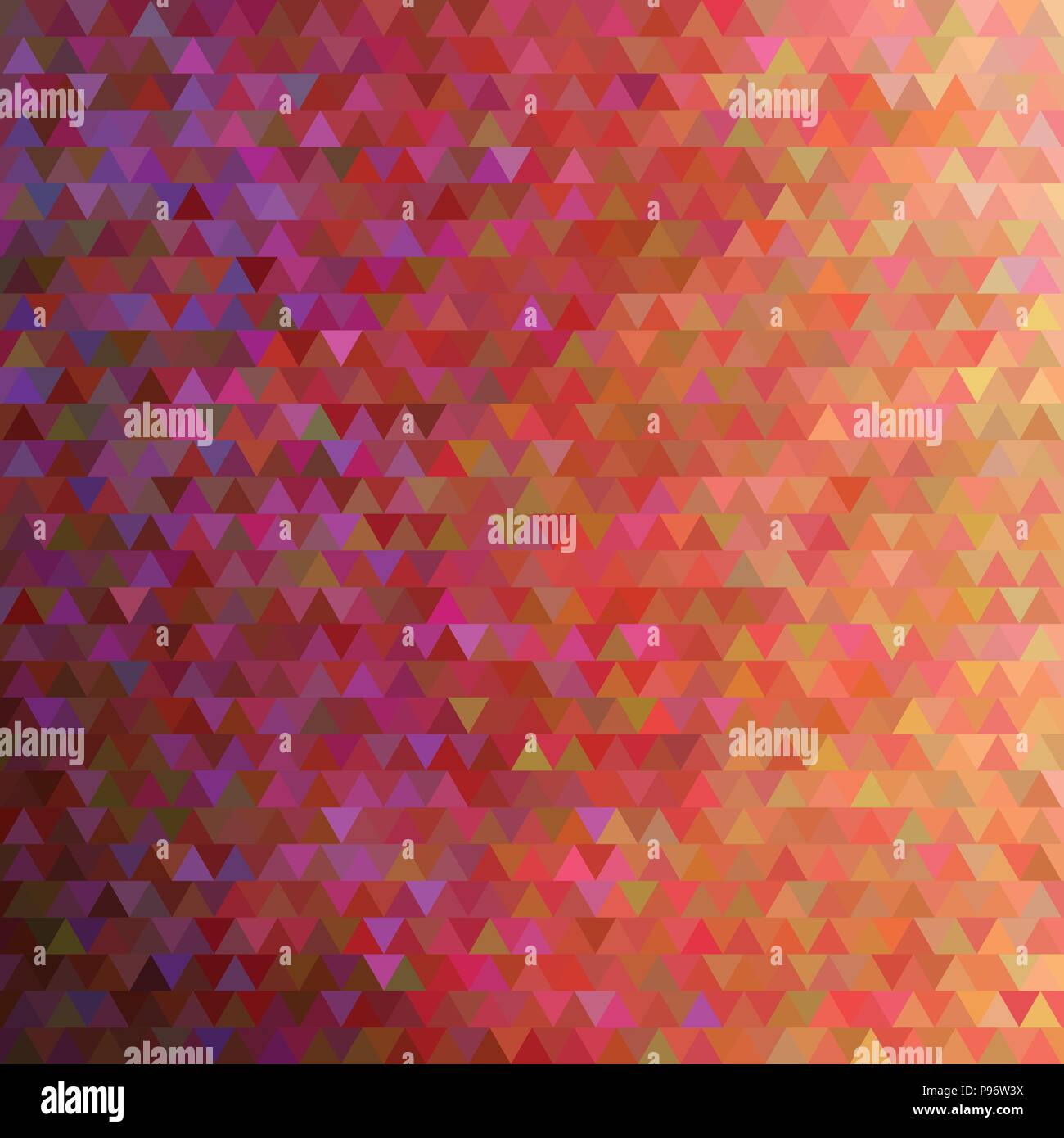 abstract vector geometric triangle background - red and purple Stock ...