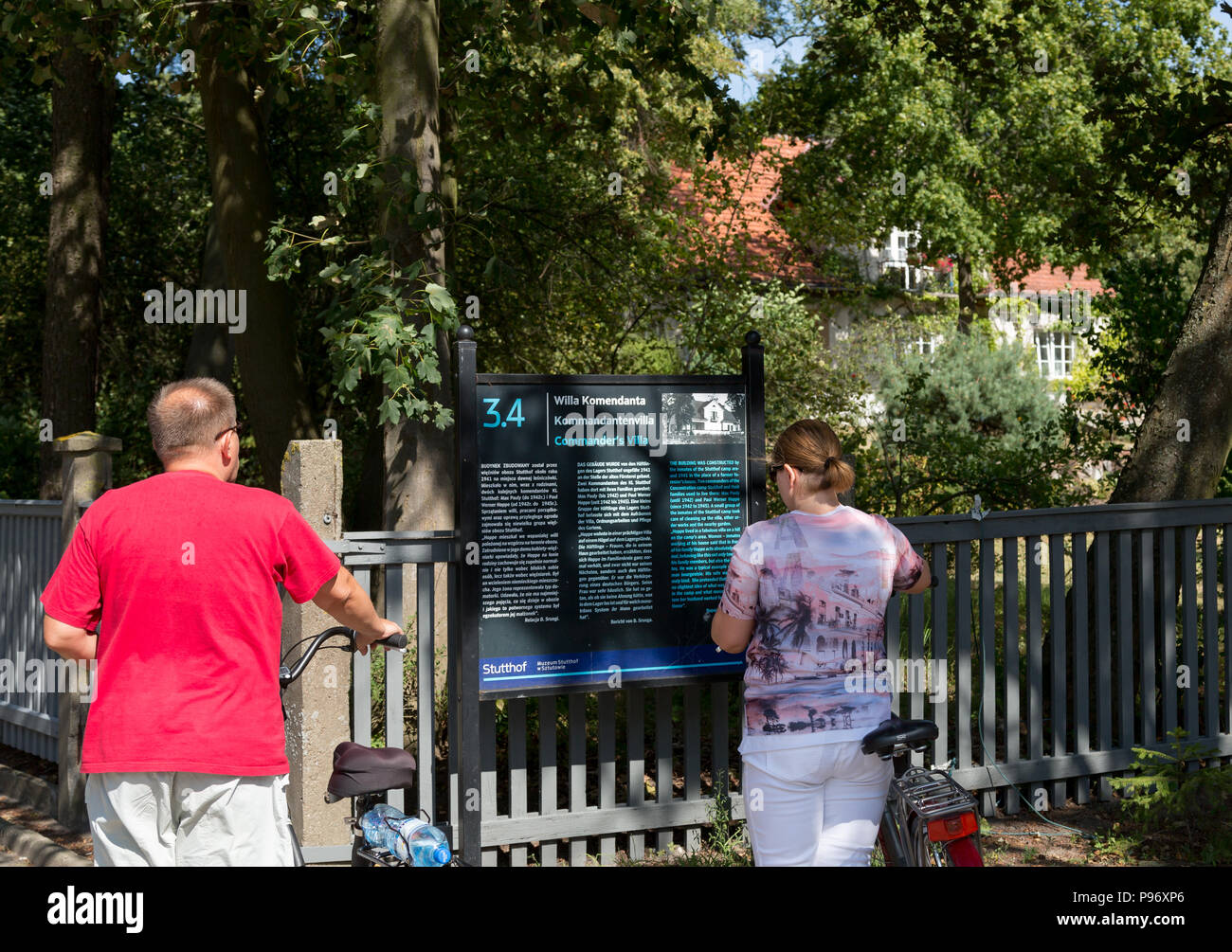Poland, Pomerania, Concentration Camp Memorial Museum Stutthof Stock ...