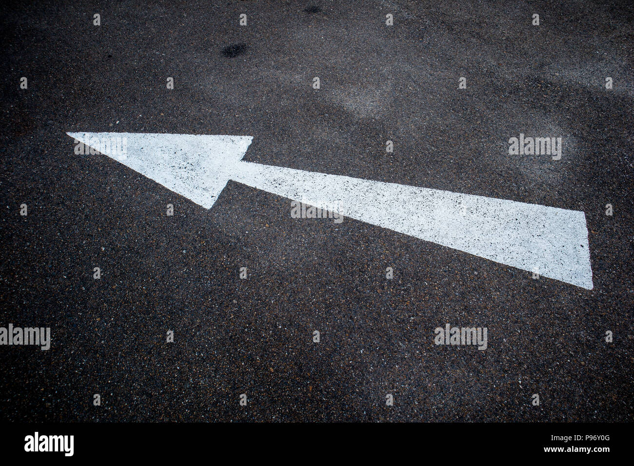 abstract background address road with arrow and symbols Stock Photo - Alamy