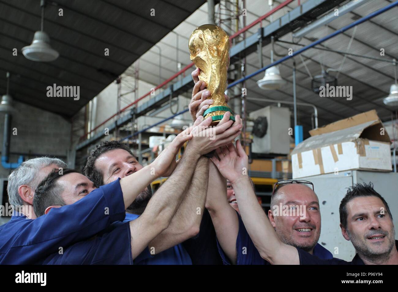 GDE Bertoni of Paderno Dugnano, the manufacturer of the FIFA World Cup ...