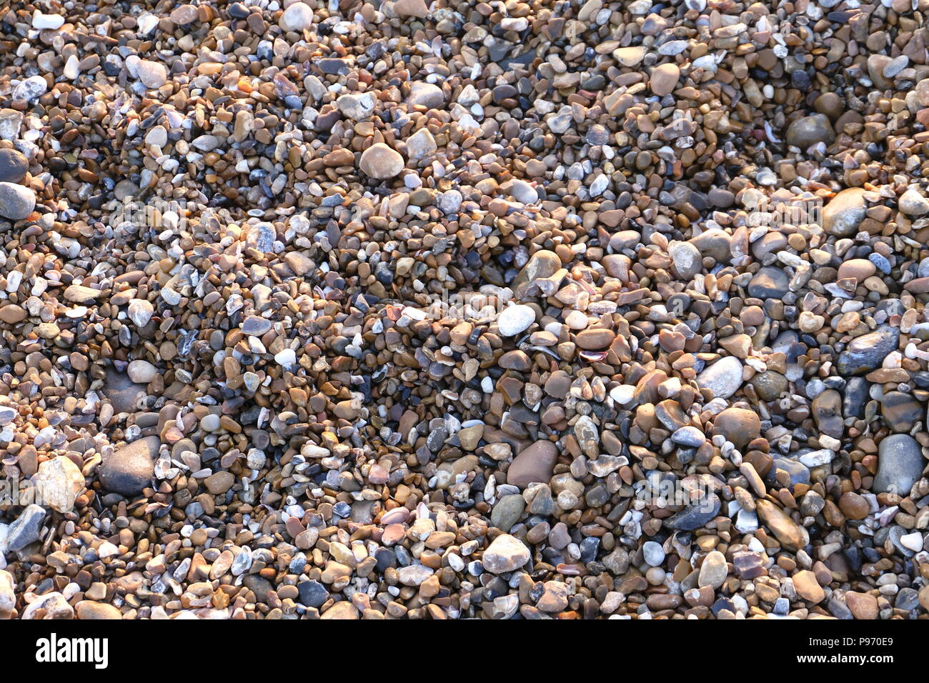 Tiny beach pebbles hi-res stock photography and images - Alamy