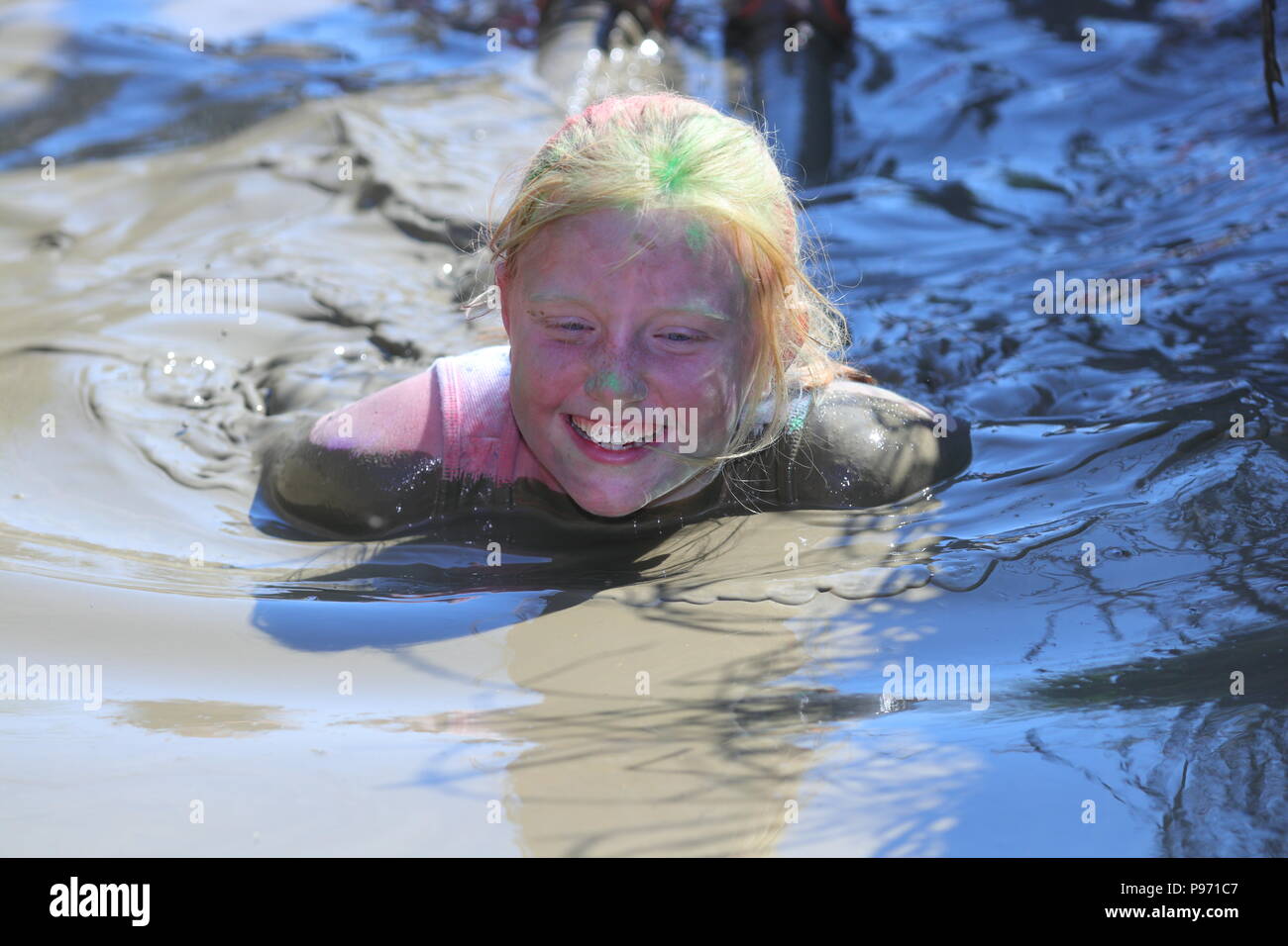 Leeds muddy assault course hi-res stock photography and images - Alamy