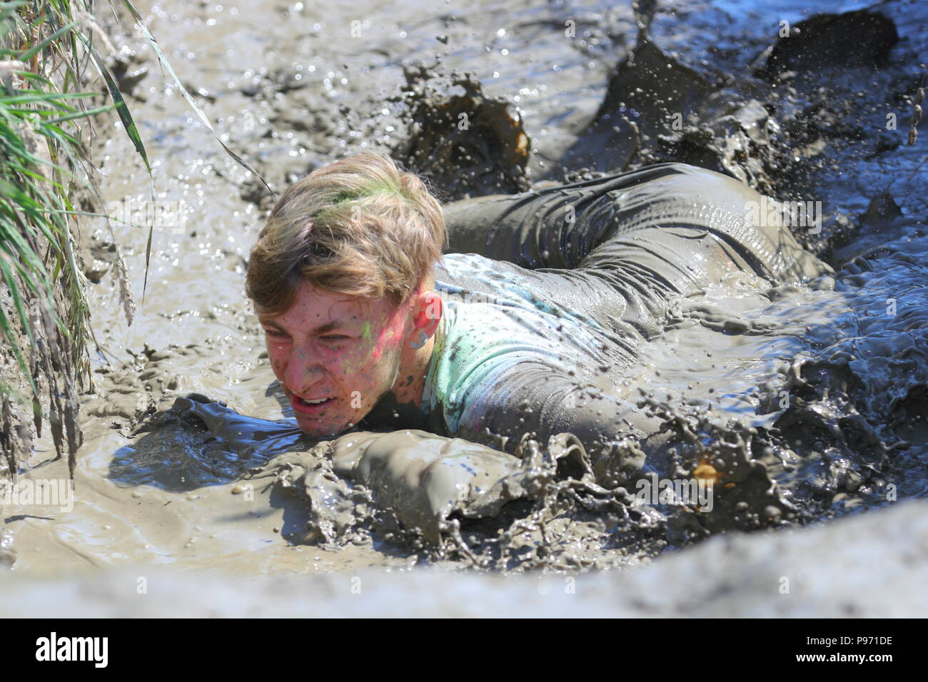 Hard On Boys Mud Bath