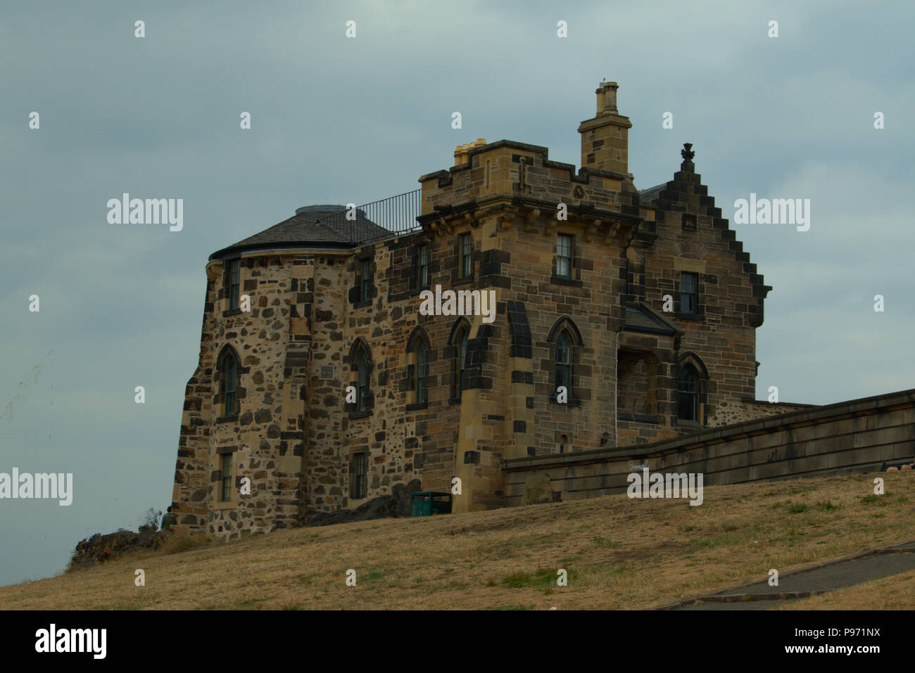 Observatory House, Calton Hill, Edinburgh Stock Photo - Alamy