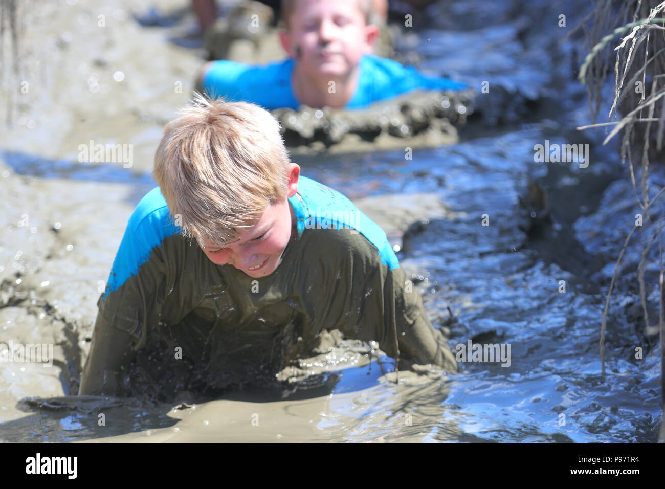 Hard On Boys Mud Bath