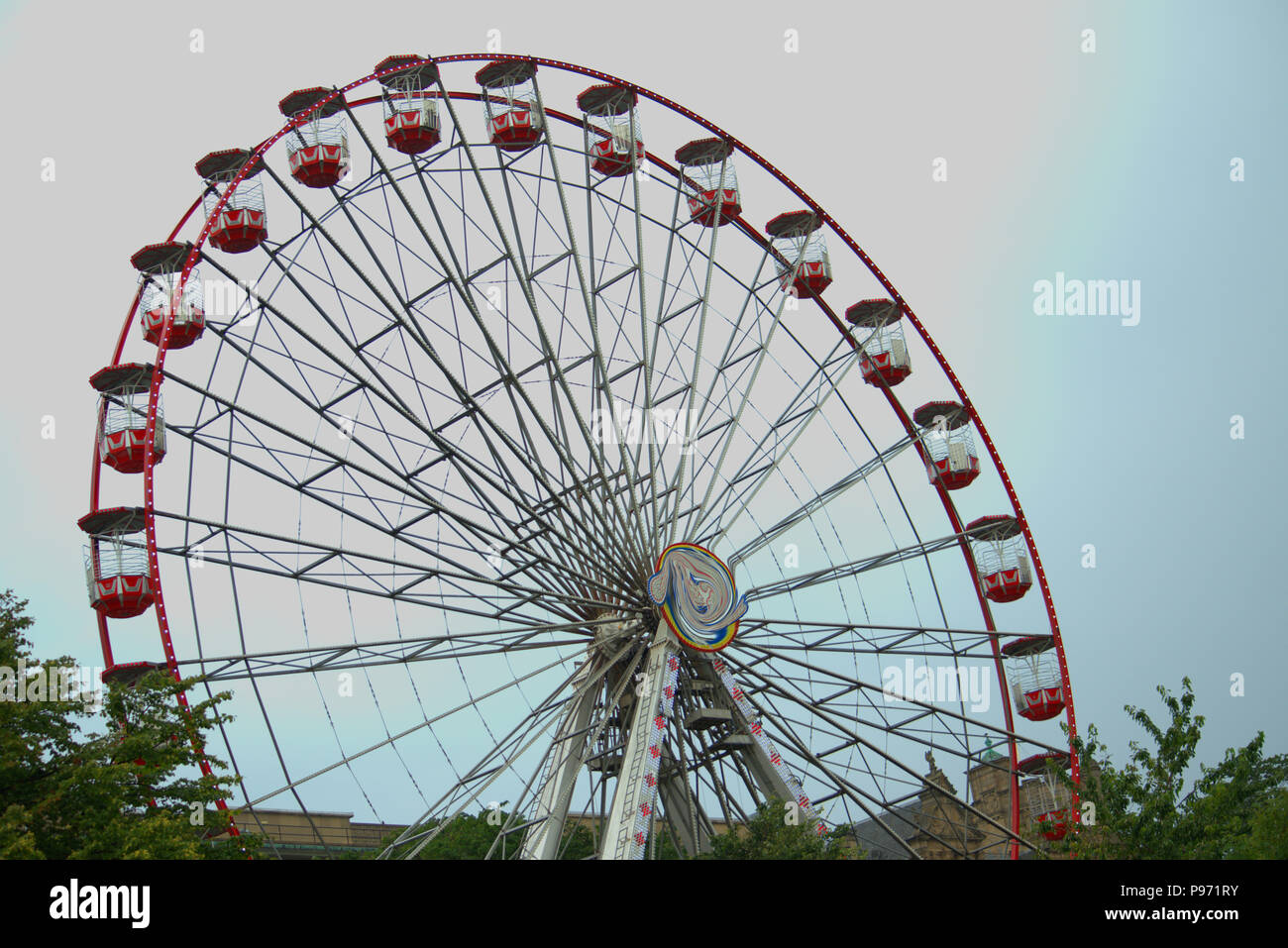 Ferris Wheel, Prince's Street Gardens, Edinburgh Stock Photo - Alamy