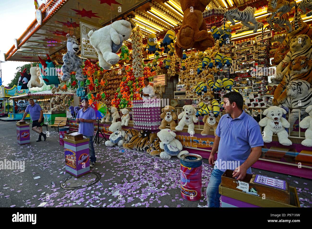Germany, North Rhine-Westphalia - Cranger Kirmes in Herne Stock Photo ...
