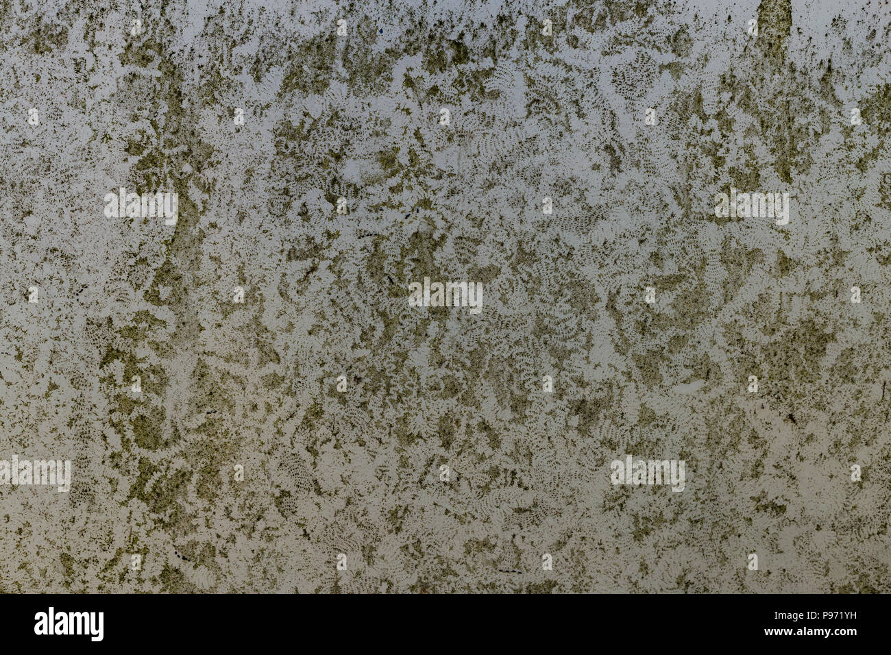 Texture of rusty colorful metal background with a peeling cracked ...