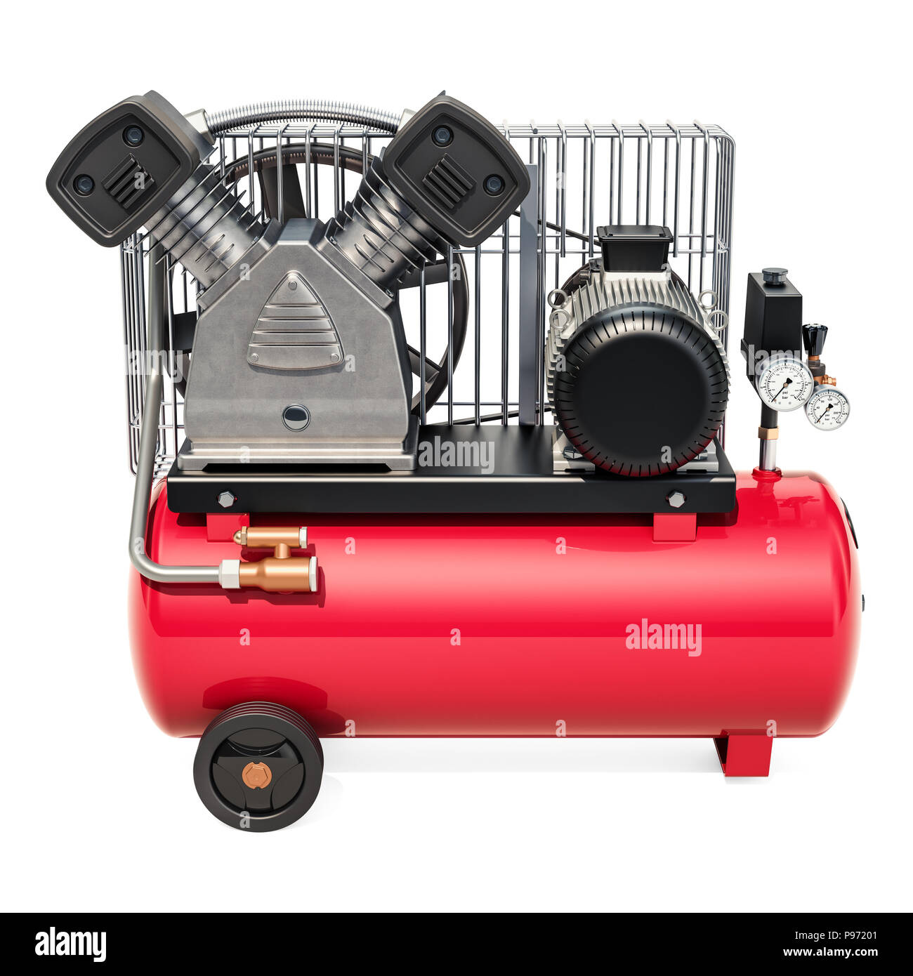 Air compressor tank hi-res stock photography and images - Alamy