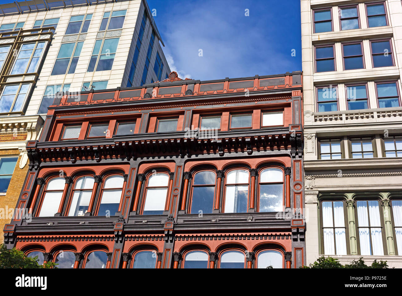 Coexistence of different styles of urban architecture of USA capital ...