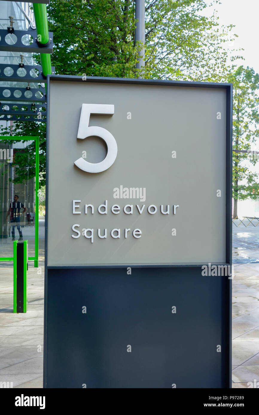 London Borough Sign Stratford High Resolution Stock Photography and ...
