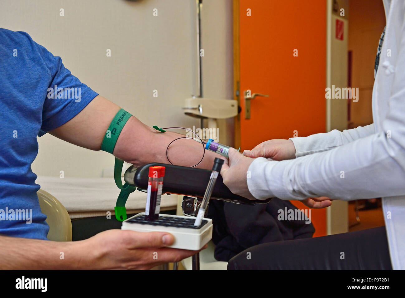Blood collection area blood collection hi-res stock photography and ...