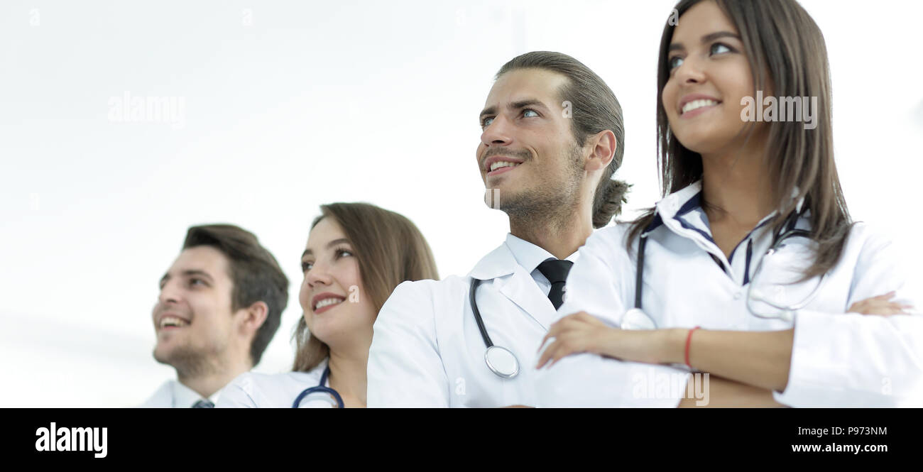 group of employees of the medical center Stock Photo - Alamy