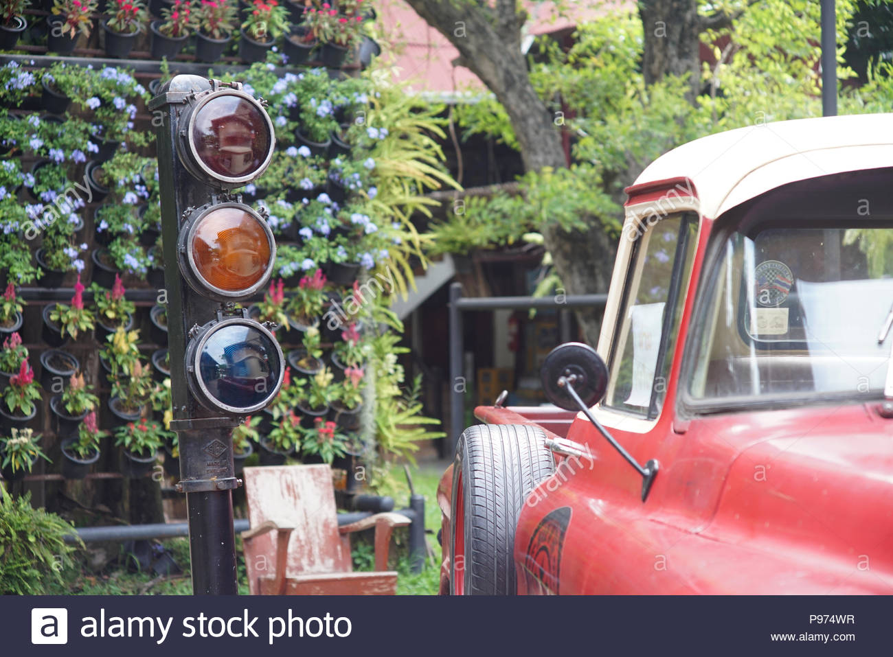 Vintage Traffic Lights High Resolution Stock Photography and Images - Alamy