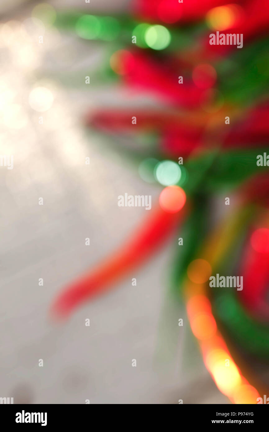 The color of fresh chilli with blurred images Stock Photo - Alamy