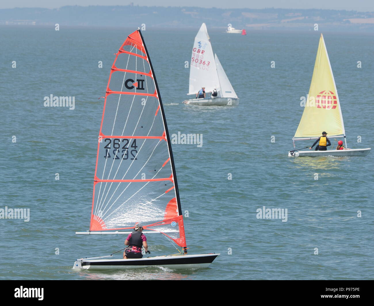 Byte cii sailing dinghy hi-res stock photography and images - Alamy