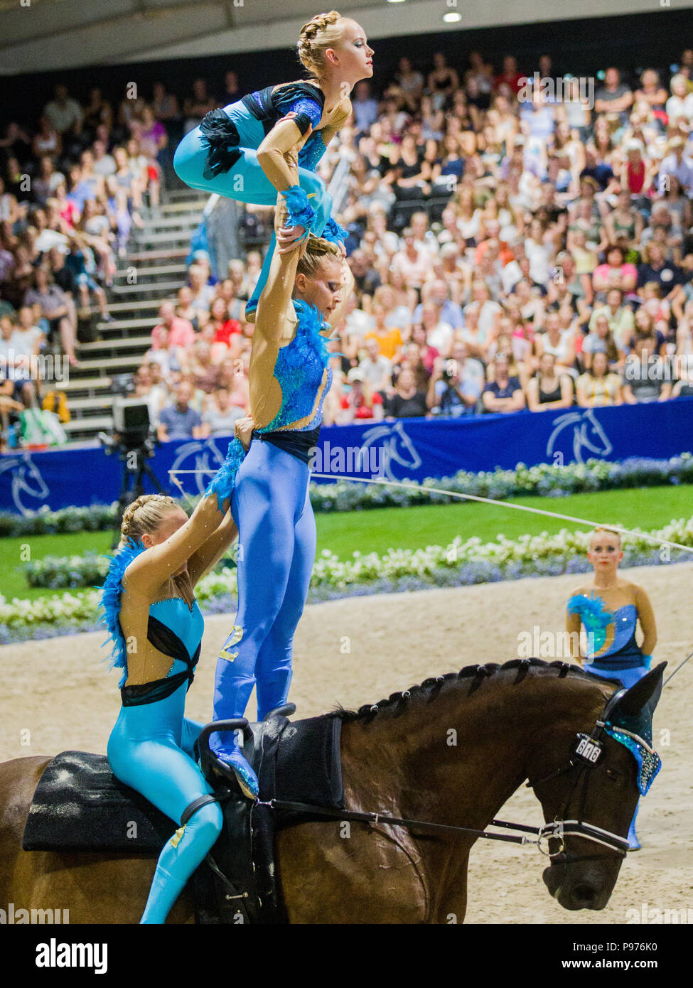 Vaulting equestrian team hi-res stock photography and images - Alamy