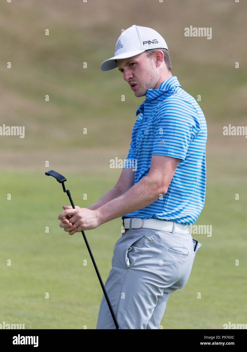 Gullane Golf Club, Gullane, UK. 15th July, 2018. Aberdeen Investments ...