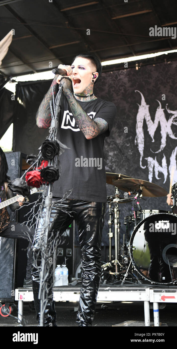 Chris Motionless 2022 Warped Tour