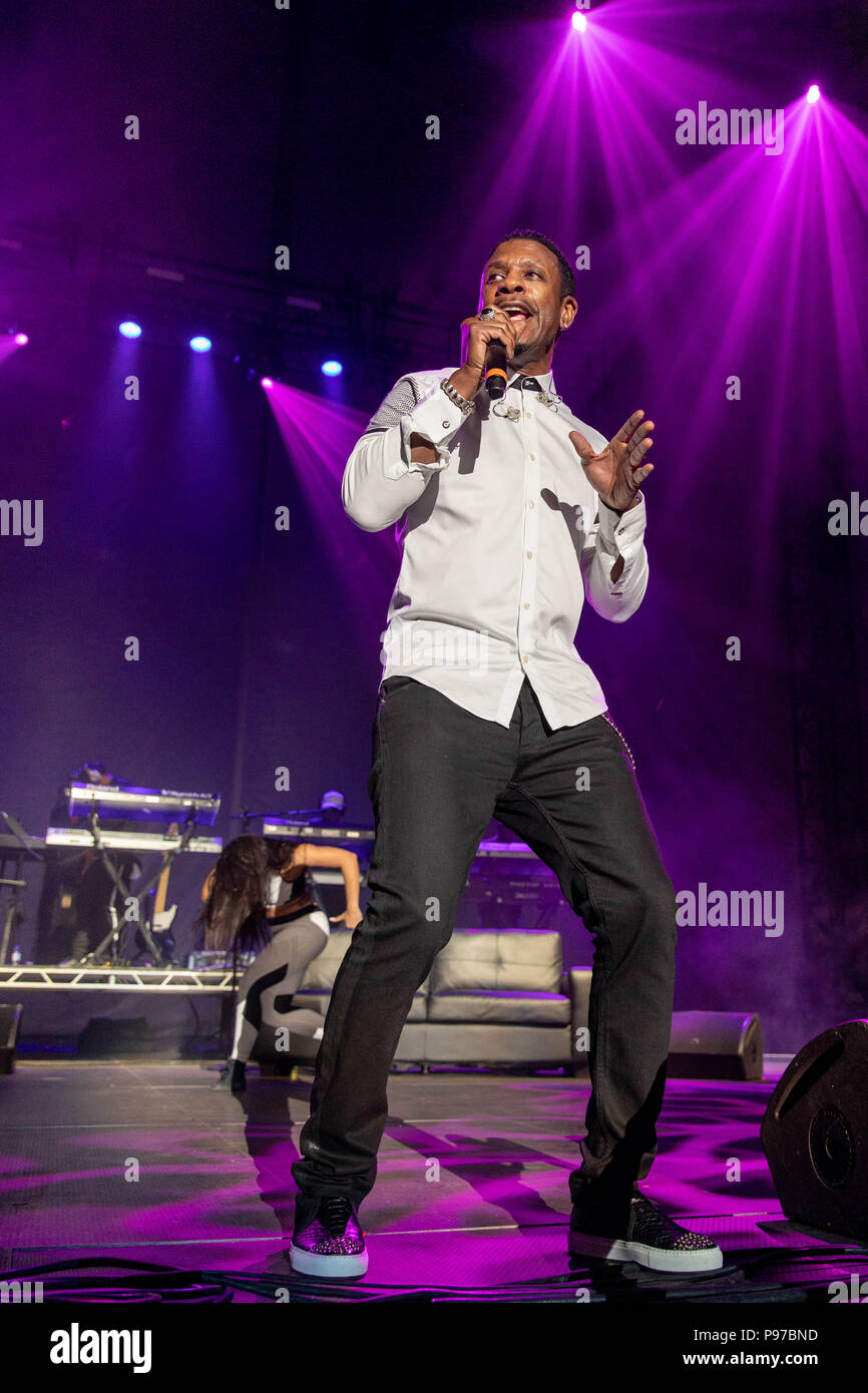 Chicago, Illinois, USA. 14th July, 2018. Singer KEITH SWEAT during the ...