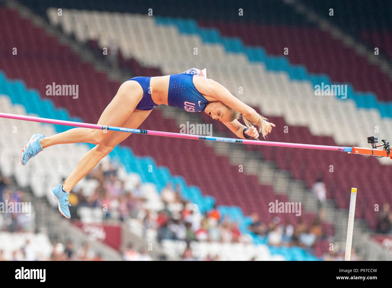 Katie nageotte pole vault hi-res stock photography and images - Alamy