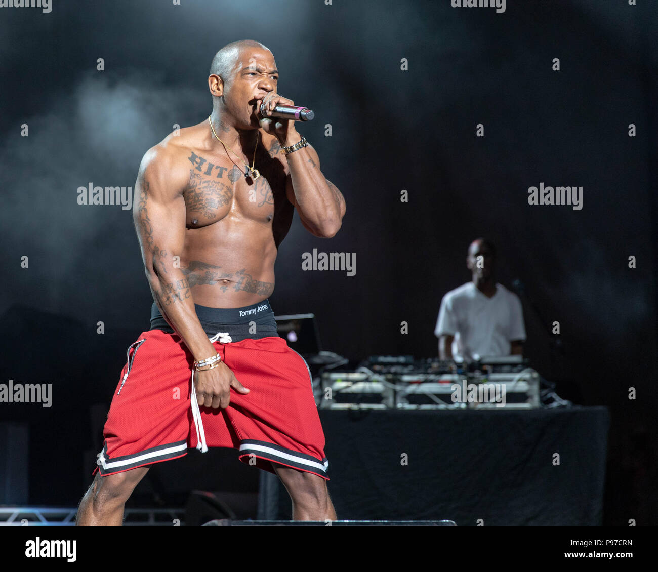 Chicago, Illinois, USA. 14th July, 2018. JA RULE (JEFFREY ATKINS ...
