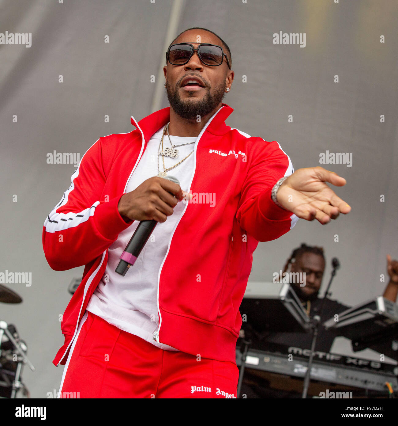 Chicago, Illinois, USA. 14th July, 2018. Singer TANK (DURRELL BABBS ...