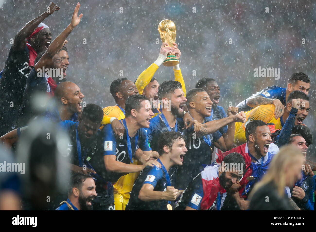 Football World Cup Trophy Lift High Resolution Stock Photography and ...