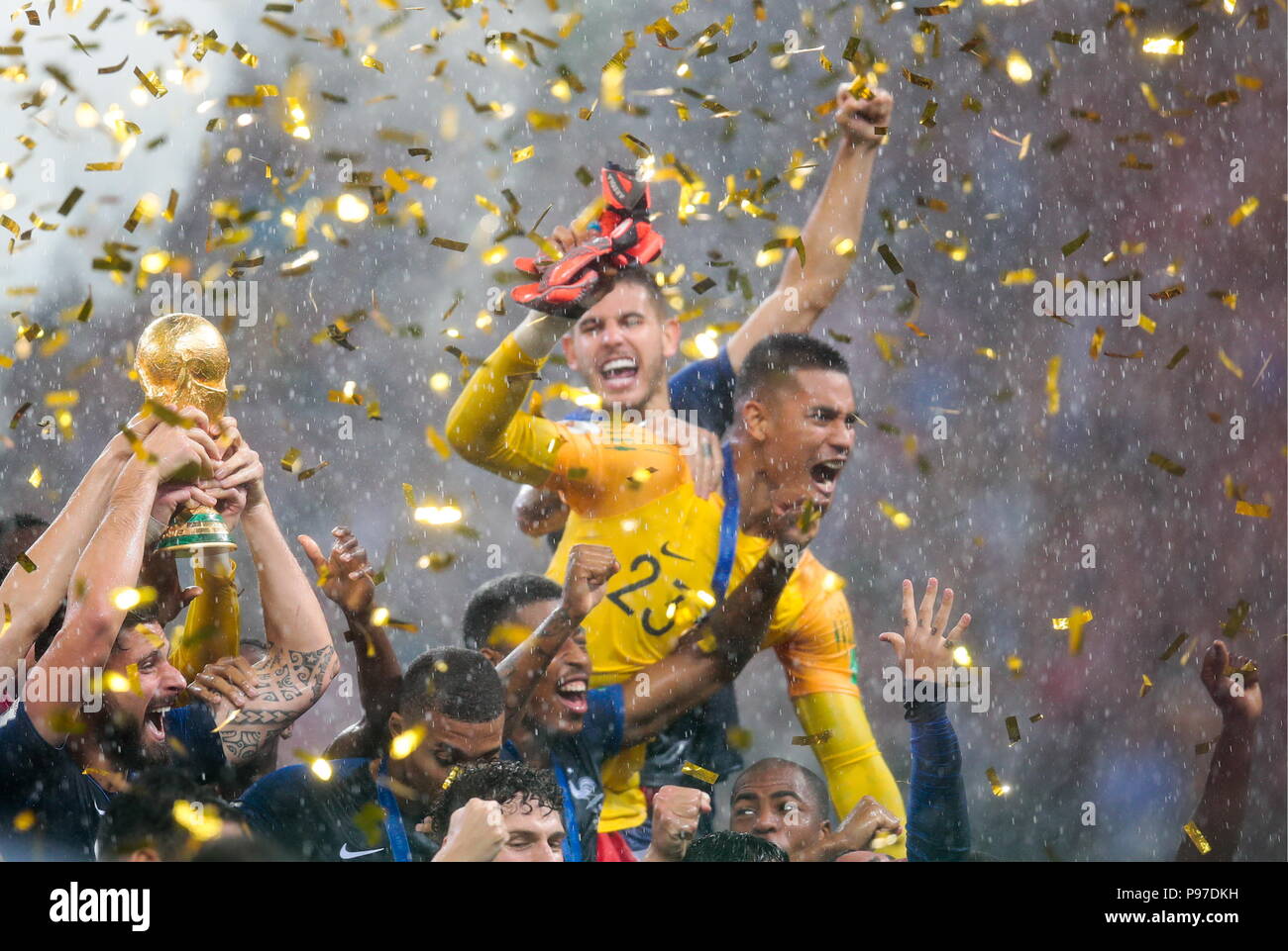 Football World Cup Trophy Lift High Resolution Stock Photography and ...